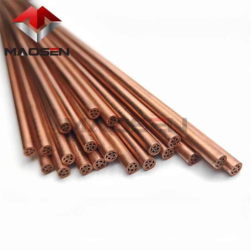 Custom Copper Electrode Tubes 3-hole Three Channel